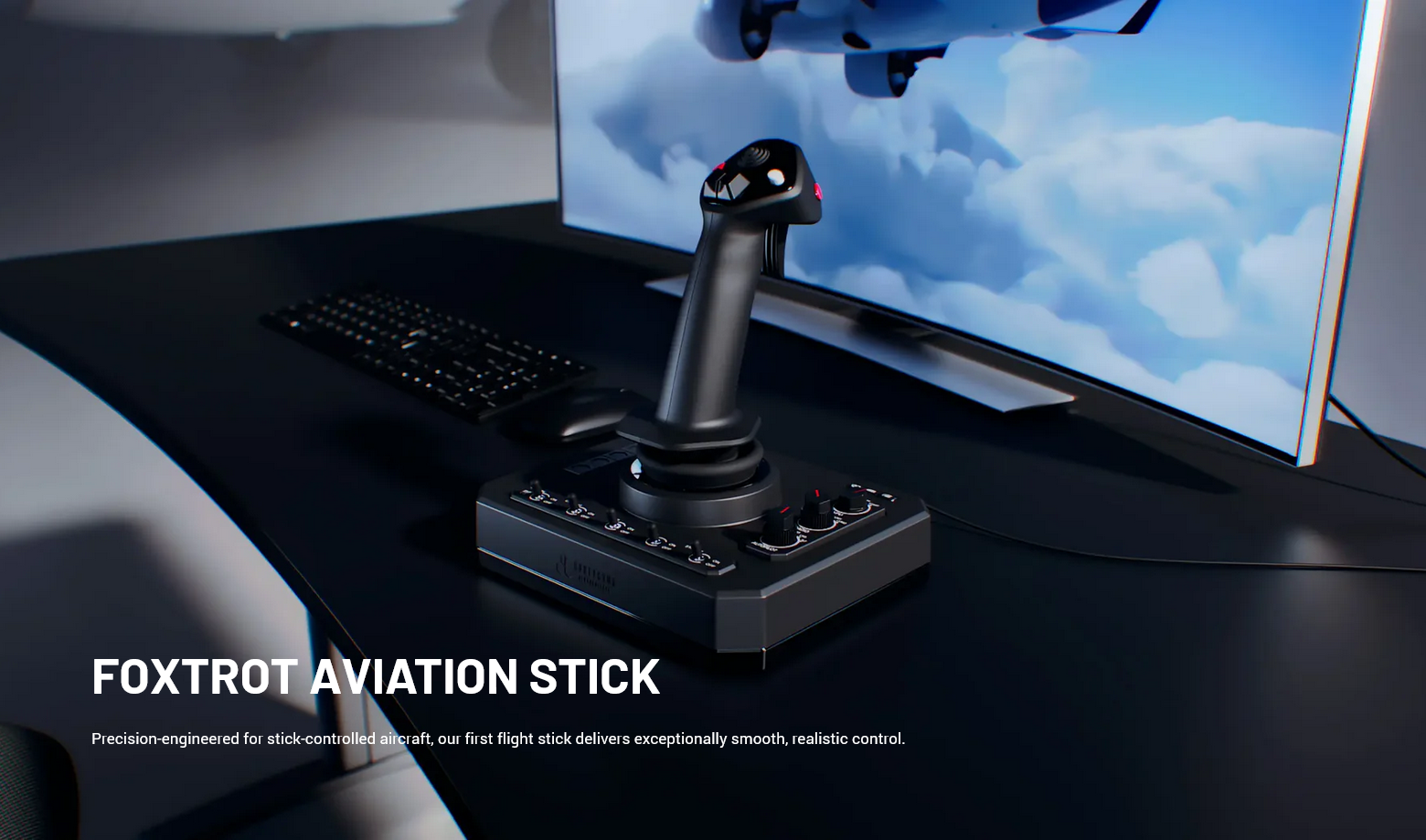 Honeycomb Foxtrot Aviation Stick - HC003363 | Mwave