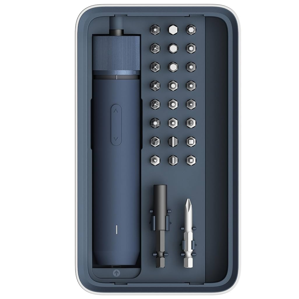 HOTO Electric 3.6V Cordless Screwdriver 25 S2-Steel Bits Set ...