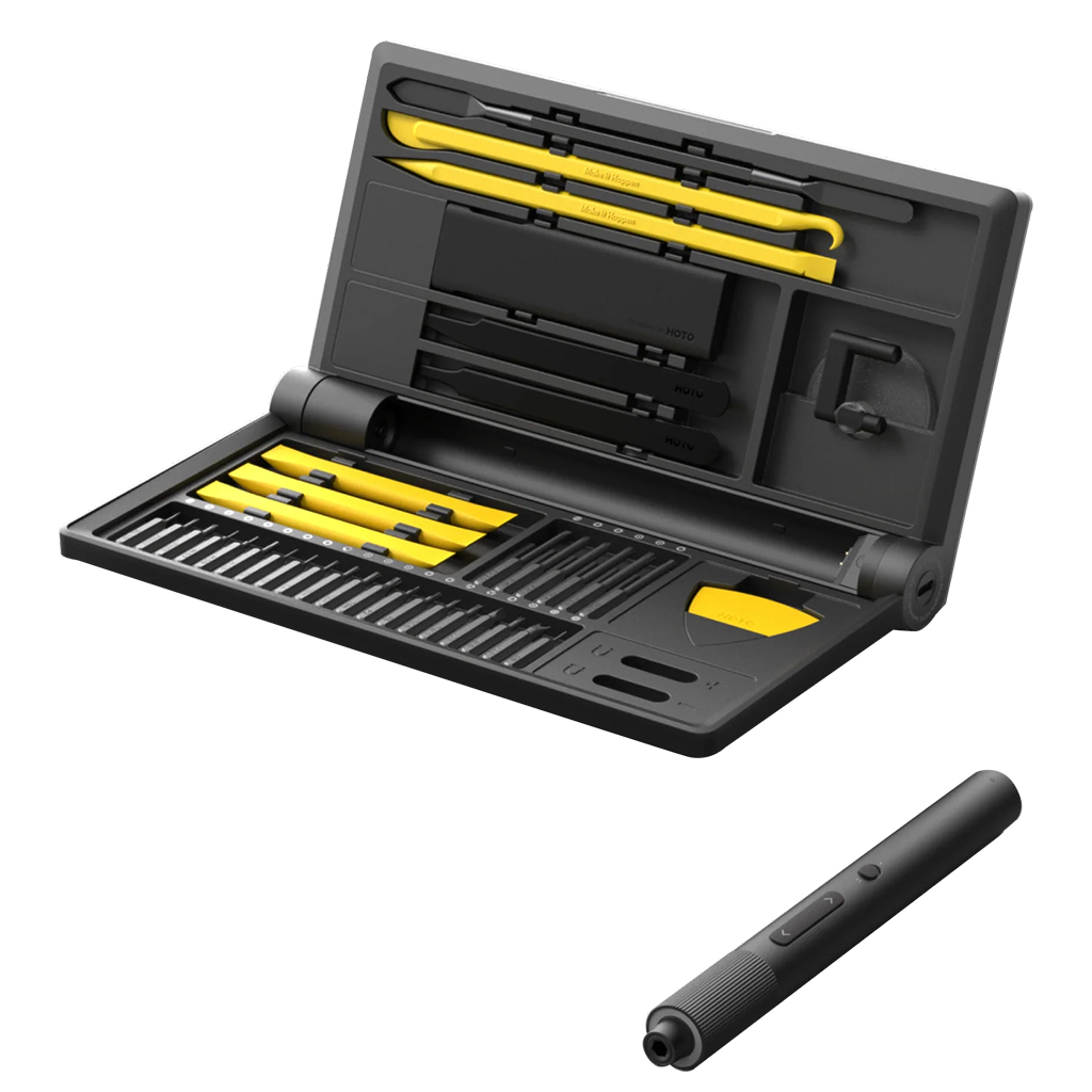 HOTO Electric Precision Screwdriver Kit Pro, 48 in 1 Magnetic Driver ...