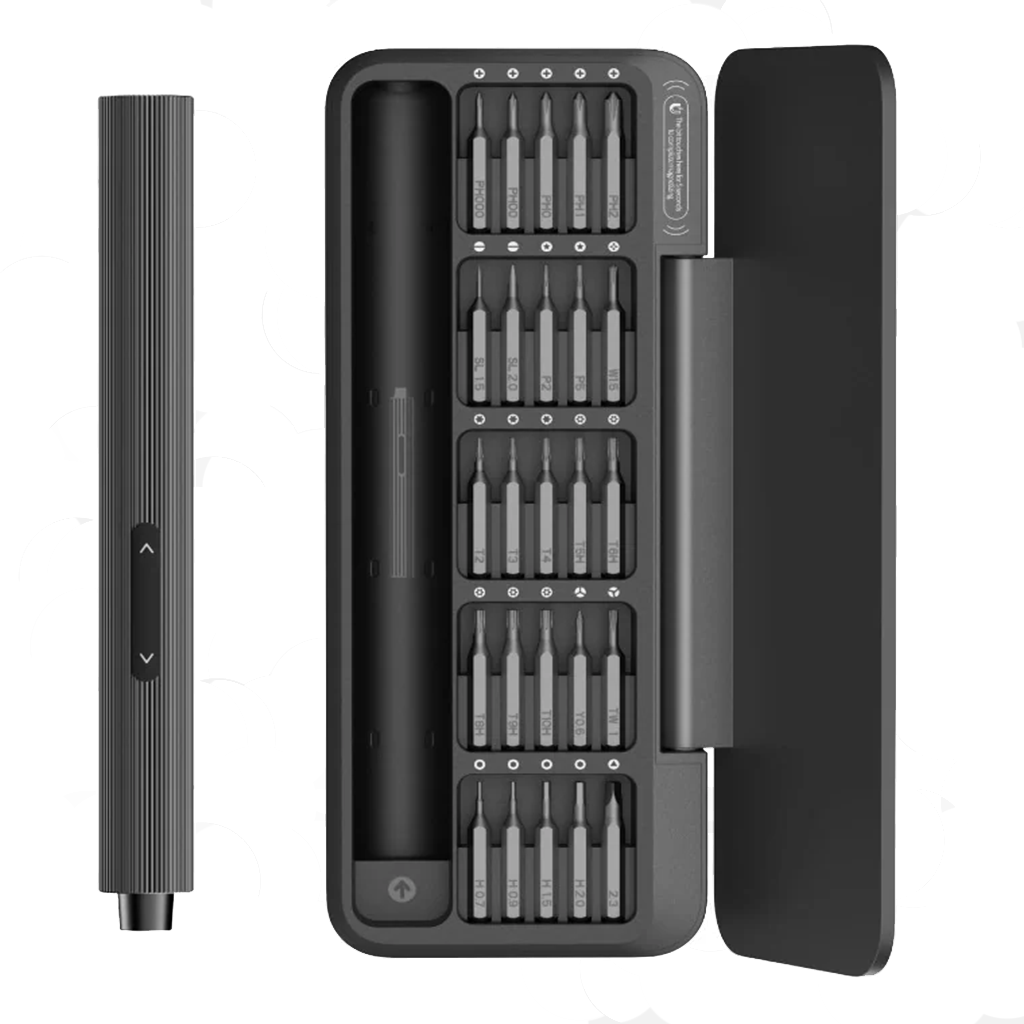 HOTO Precision Electric Screwdriver Set, 25 in 1 Magnetic Driver Bits ...