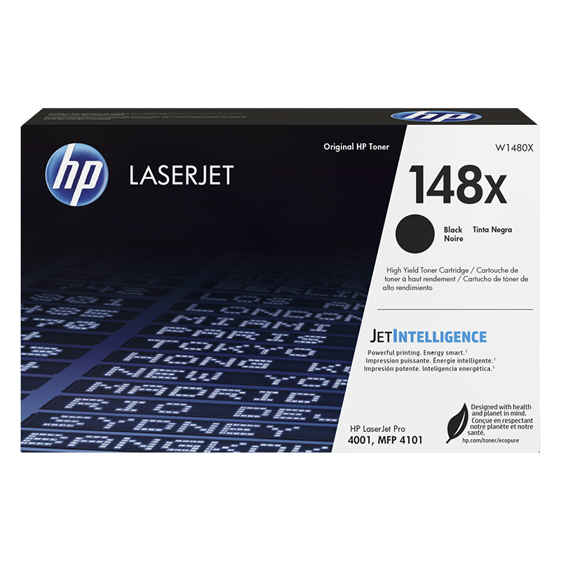 HP 148X Black High Yield Original LaserJet Toner Cartridge (W1480X ...