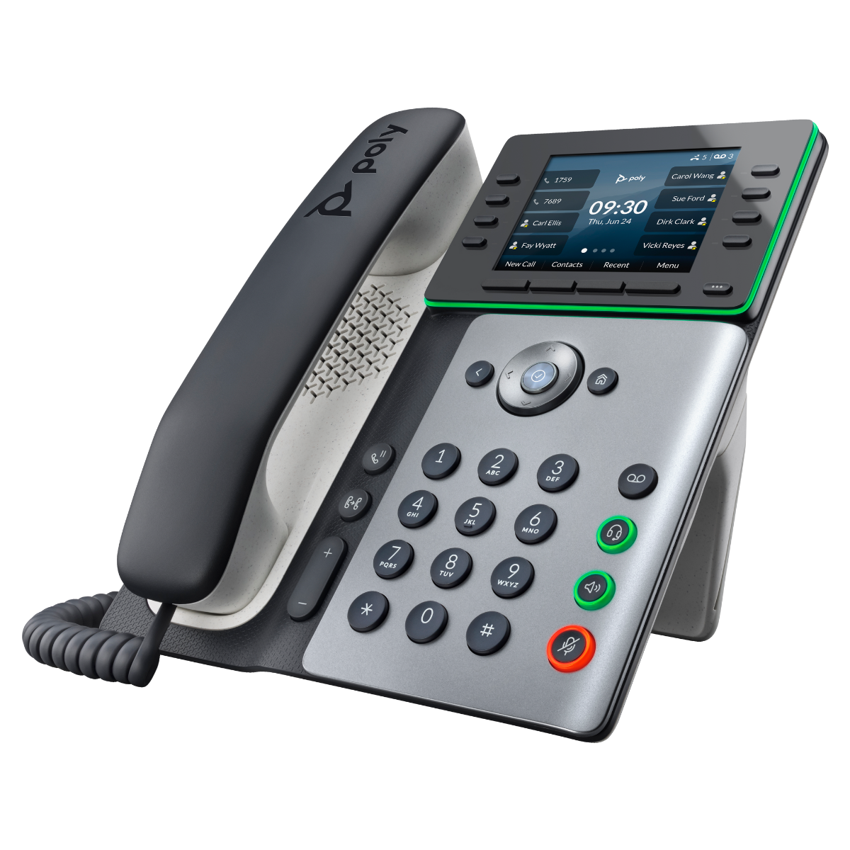 HP Poly Edge E300 IP Phone - PoE-enabled - 82M92AA | Mwave