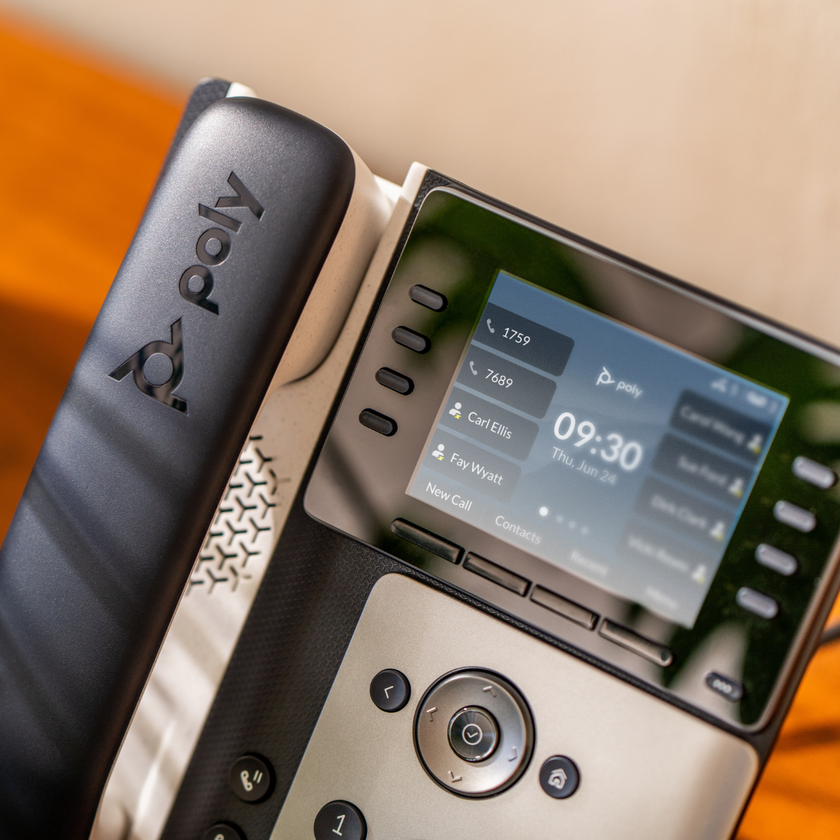 HP Poly Edge E300 IP Phone - PoE-enabled - 82M92AA | Mwave