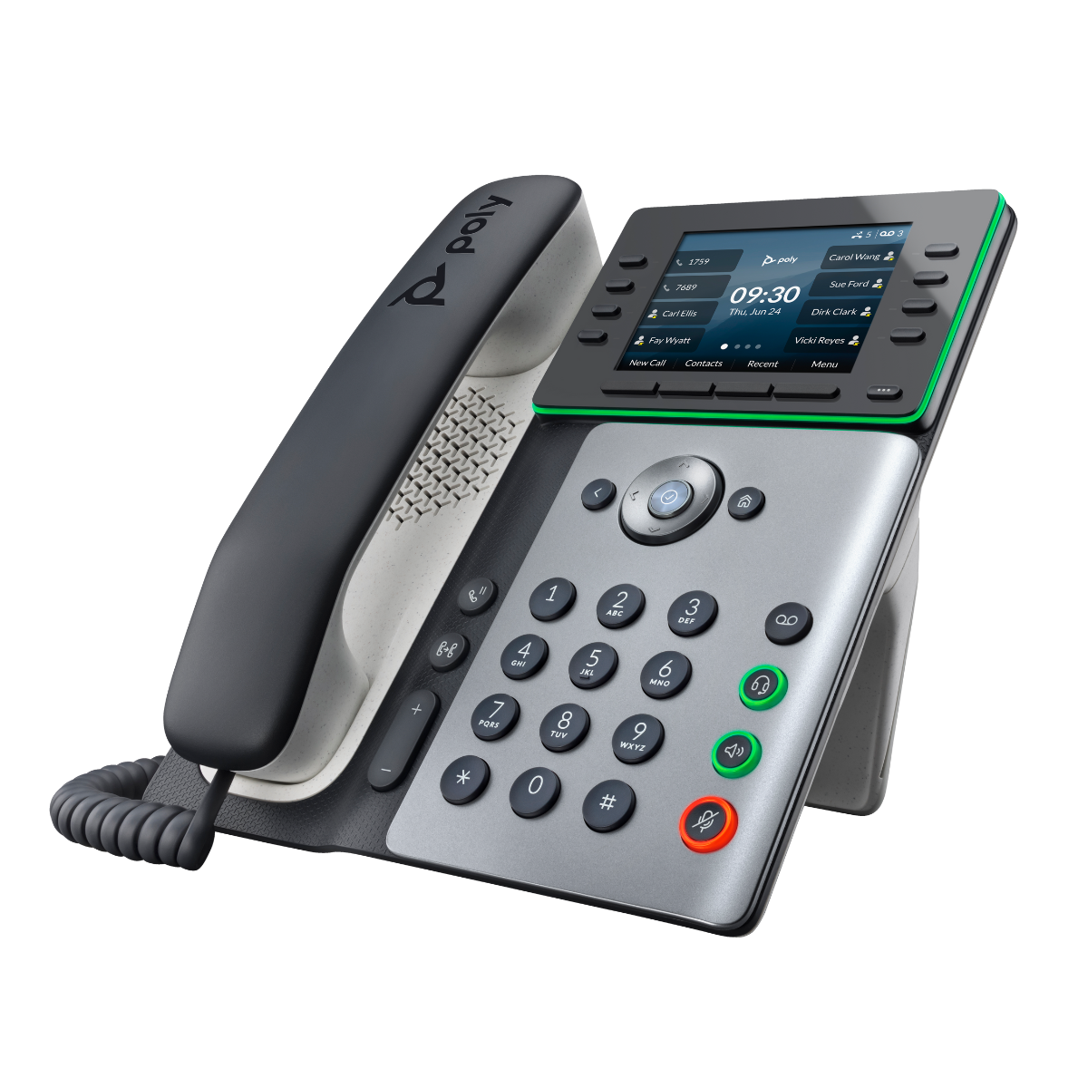 HP Poly Edge E350 IP Phone - PoE-enabled - 82M89AA | Mwave