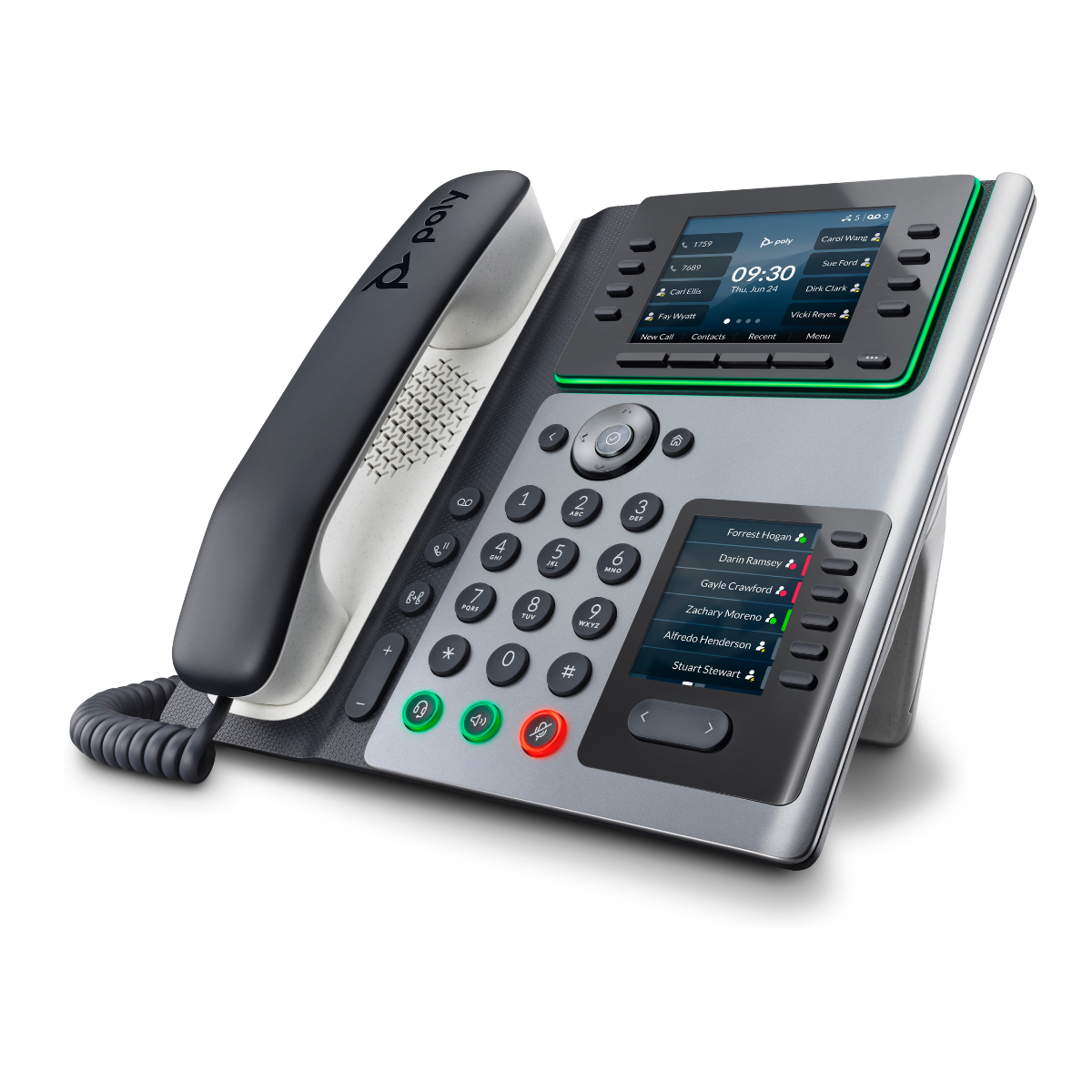 HP Poly Edge E400 IP Phone - PoE-enabled - 82M93AA | Mwave