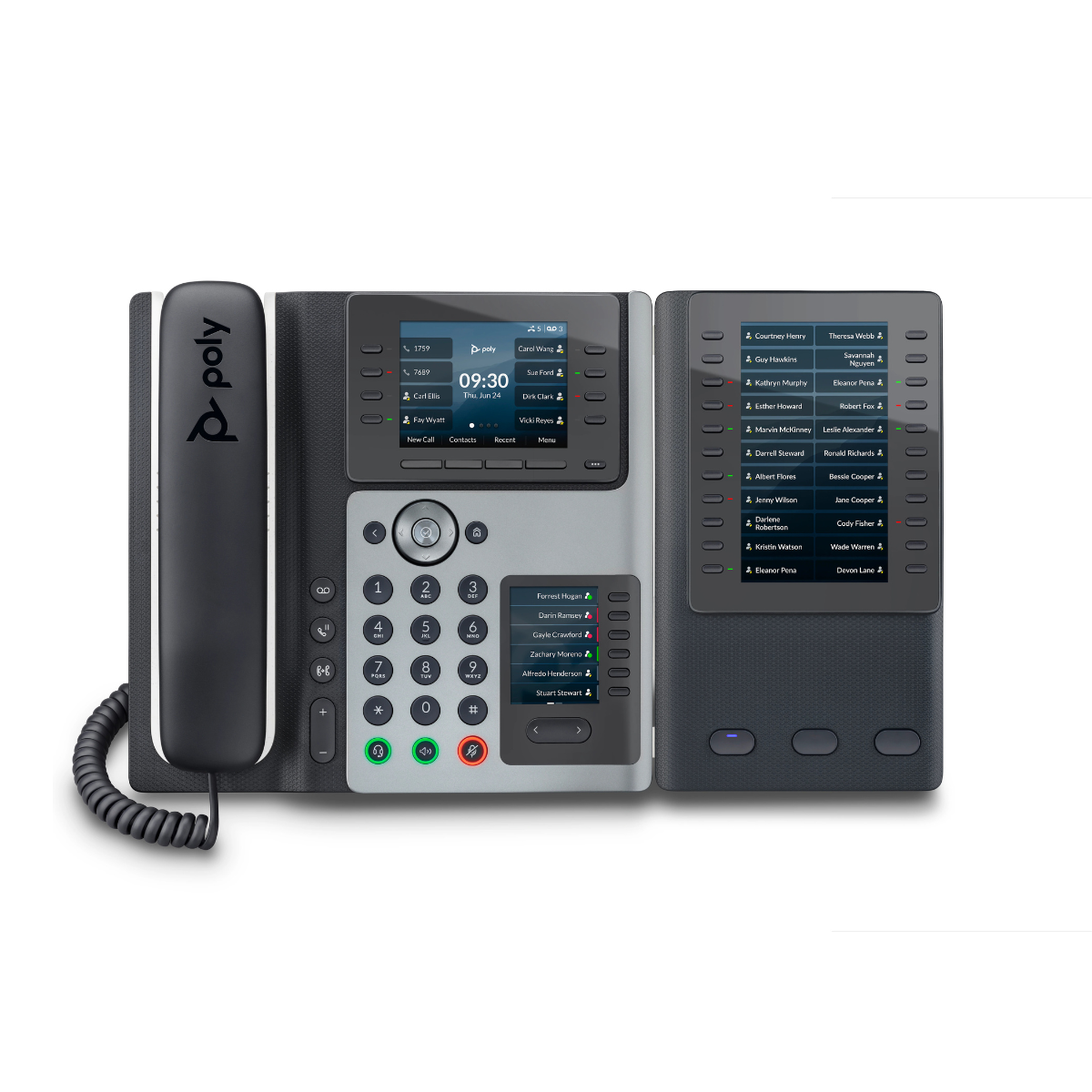 HP Poly Edge E400 IP Phone - PoE-enabled - 82M93AA | Mwave
