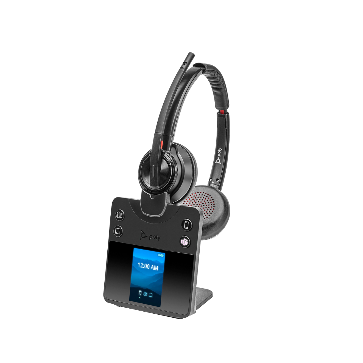 HP Poly Savi 8420 Office Stereo Certified DECT Headset - Microsoft ...