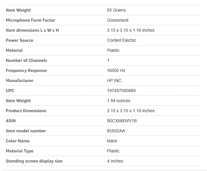 HP Poly Trio C60 Expansion Microphones - 85X02AA | Mwave