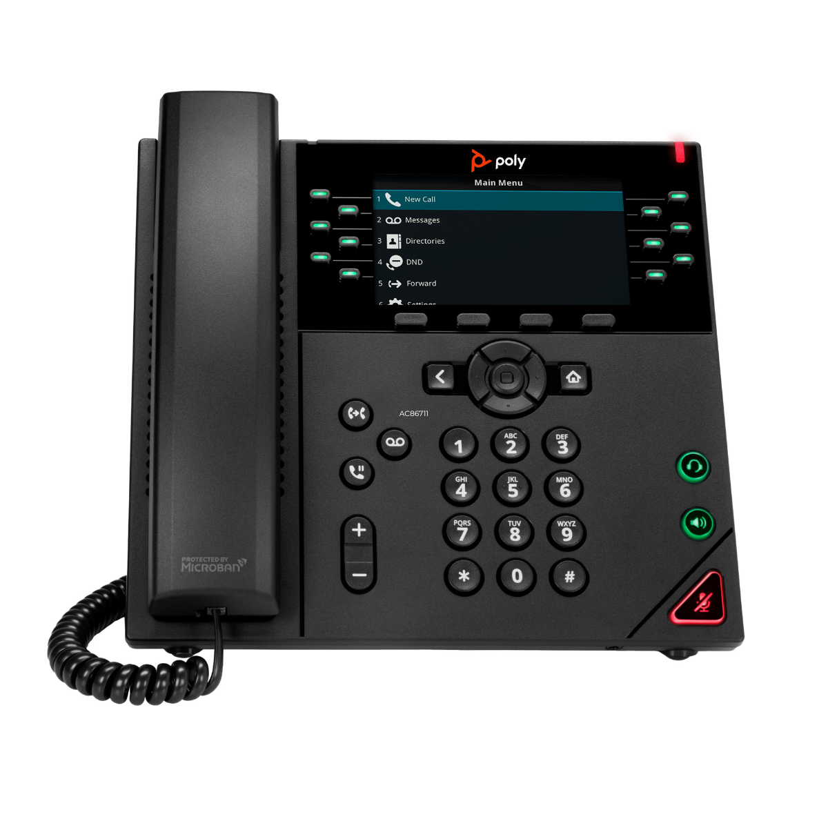 HP Poly VVX 450 12-Line IP Desk Phone - 8B1L7AA | Mwave