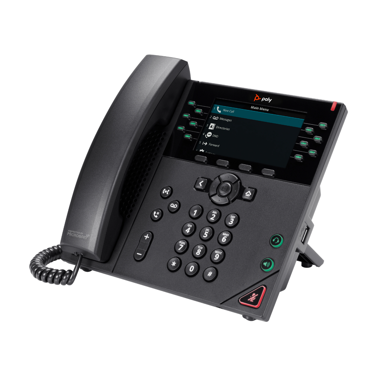 HP Poly VVX 450 12-Line IP Desk Phone - 8B1L7AA | Mwave