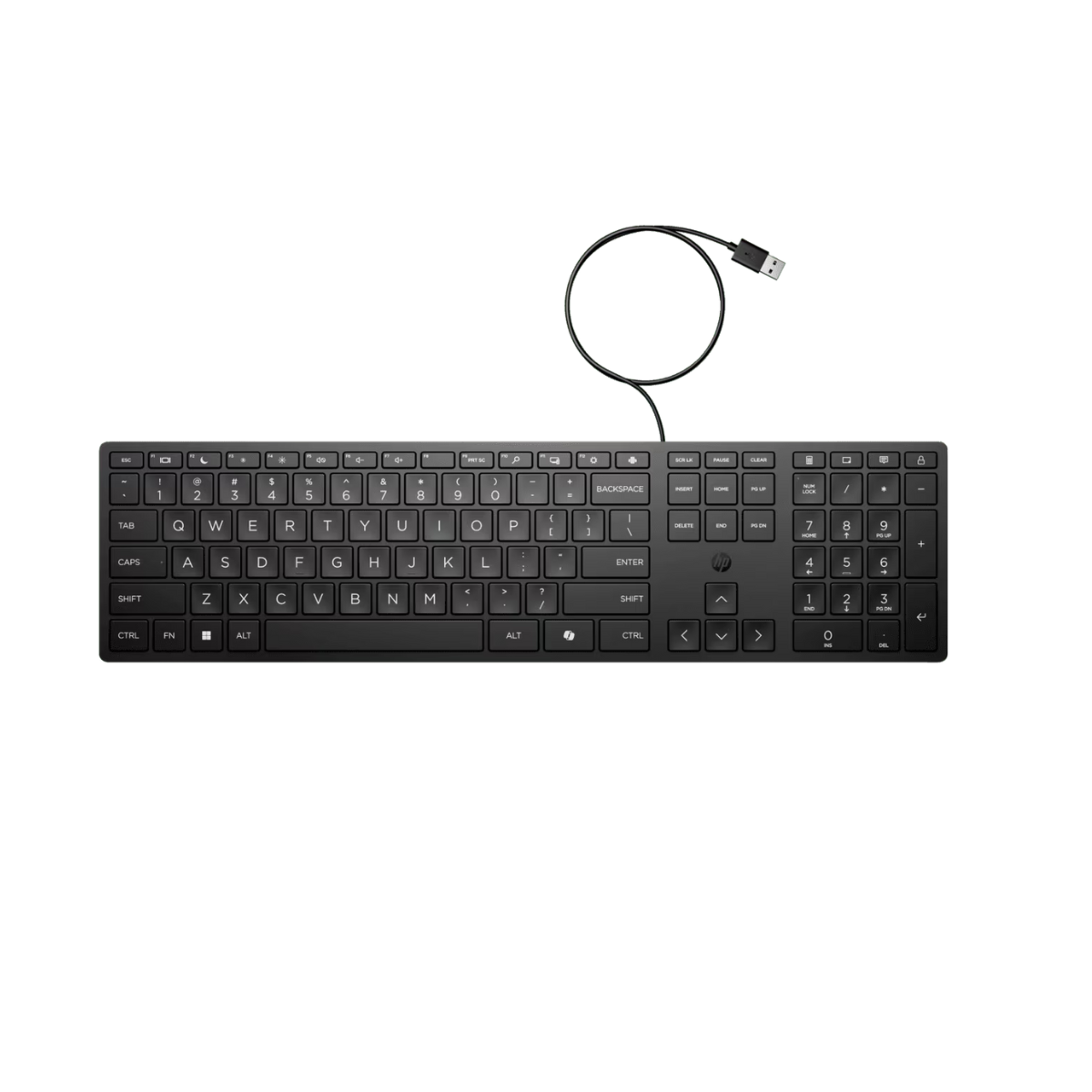 HP Wired Desktop 320K Keyboard - 9SR37UT | Mwave