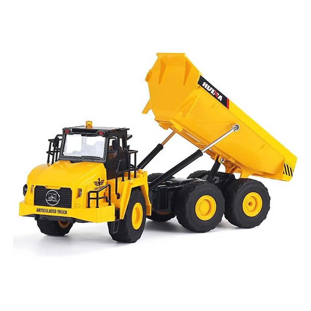 Huina 1553 Dump Truck 1:16 Scale Construction Toy Remote Control - 1553 ...