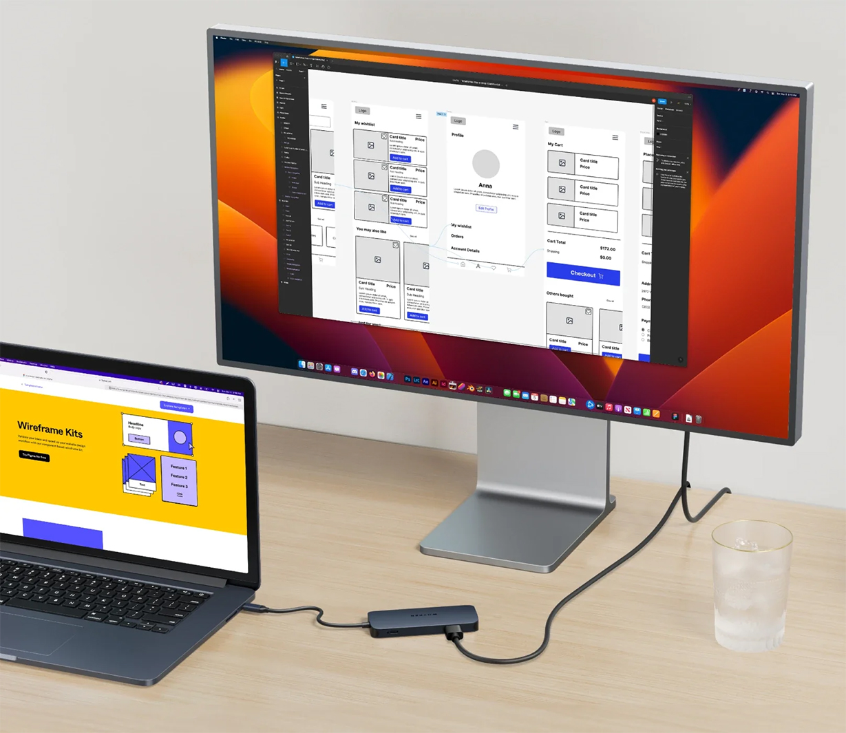 Hyper HyperDrive Next 8-Port USB-C Multiport Hub with 140W Power ...