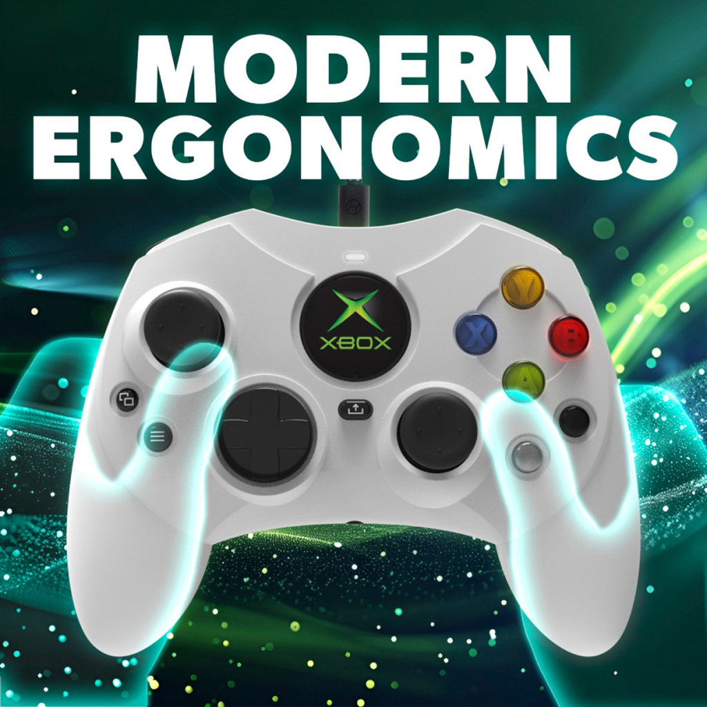 Hyperkin DuchesS Wired Controller for Xbox Consoles - White - M01618-WH ...