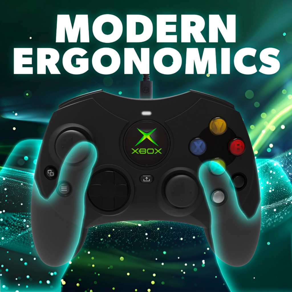 Hyperkin DuchesS Wired Controller for Xbox Consoles - Black - M01618-BK ...