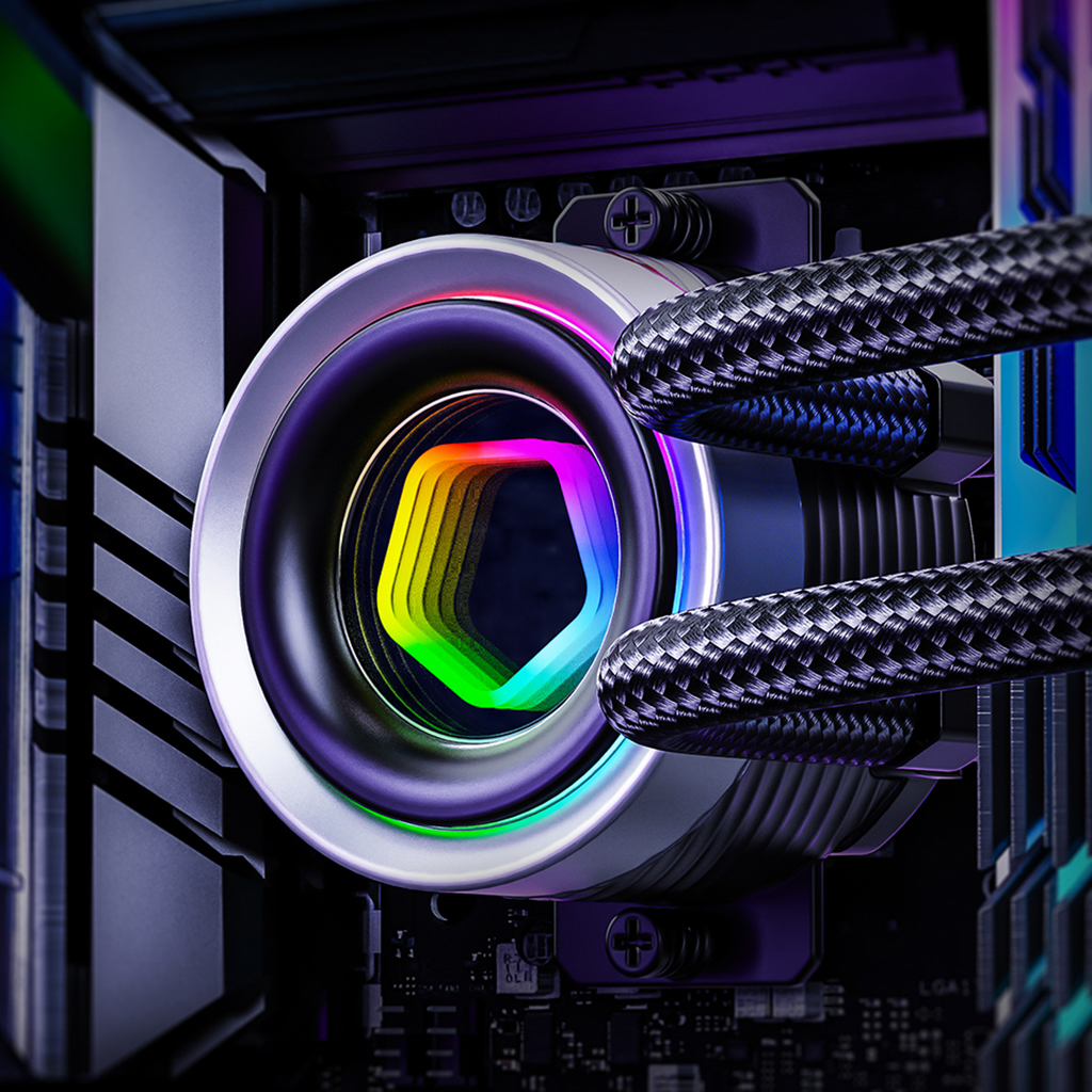 ID Cooling FX240 INF 240mm Liquid CPU Cooler - Black - FX240 INF | Mwave