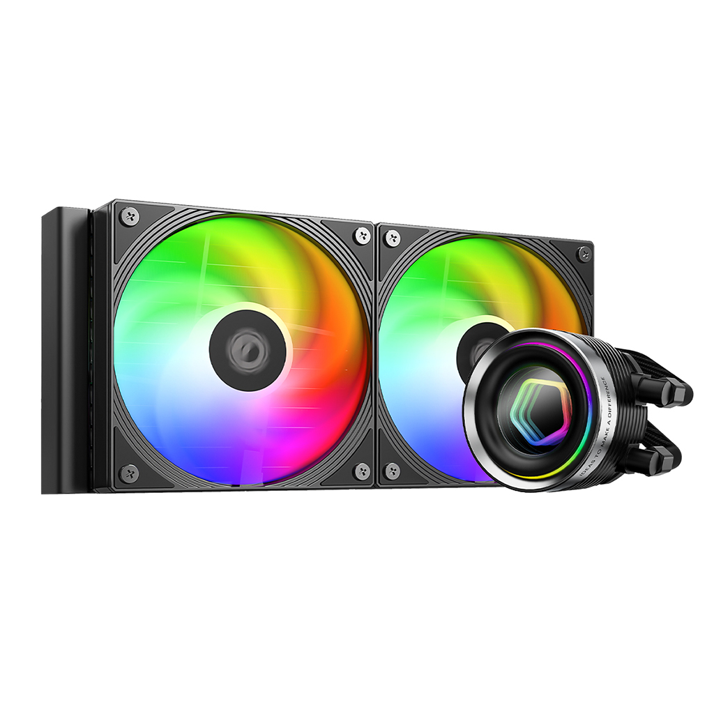 ID Cooling FX240 INF 240mm Liquid CPU Cooler - Black - FX240 INF | Mwave