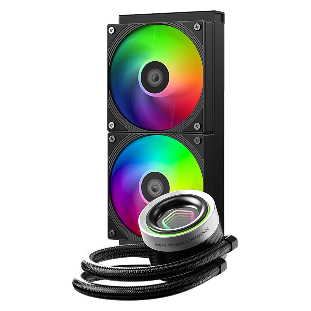 ID Cooling FX240 INF 240mm Liquid CPU Cooler - Black - FX240 INF | Mwave