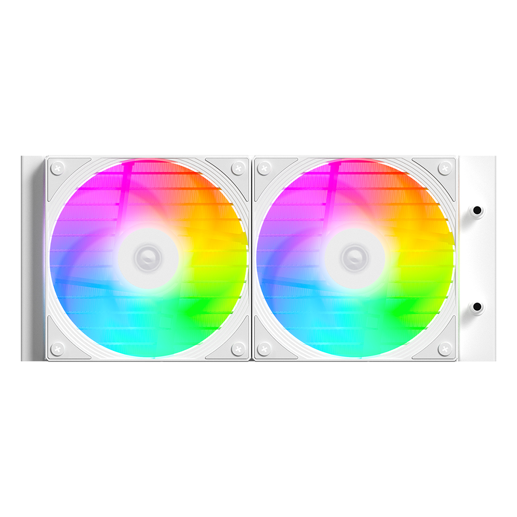 ID Cooling FX240 INF 240mm Liquid CPU Cooler - White - FX240 INF WHITE ...