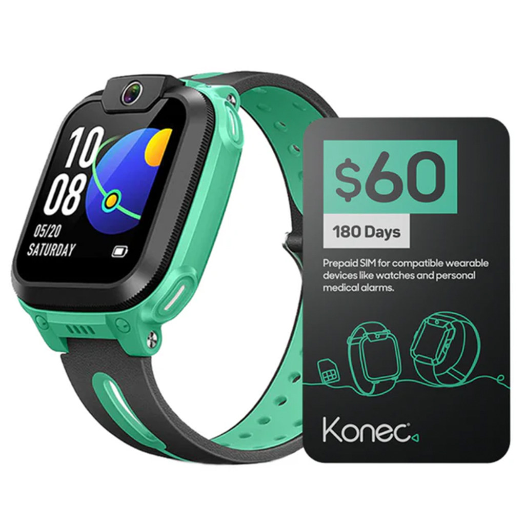 imoo Z1 IPX8 Waterproof Kids Smart Watch Phone 180-Day SIM Bundle ...