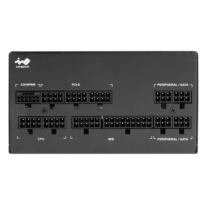 In Win PII P105II 1050W 80+ Platinum PCIe 5.0 ATX 3.0 Fully Modular ...