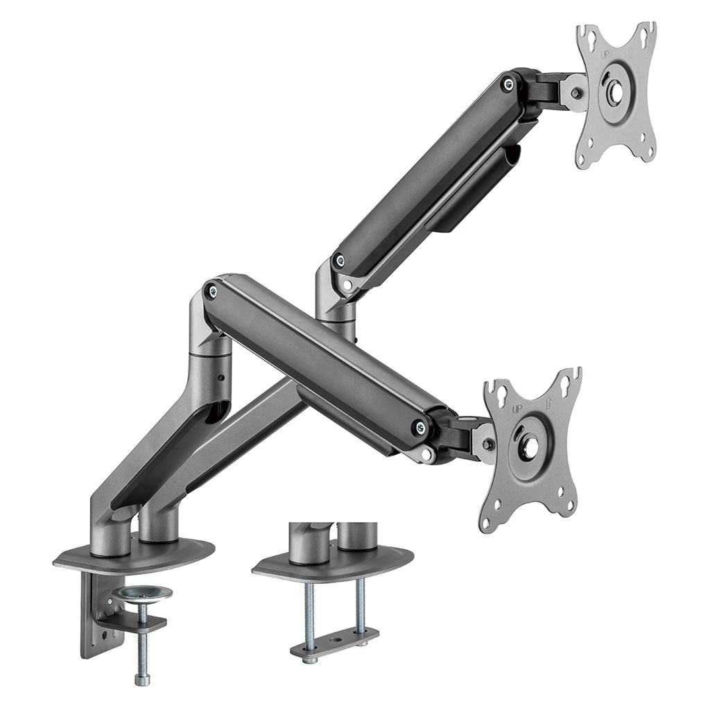 Infinity Dual Monitor Economical Spring-Assisted Monitor Arm 17"-32 ...