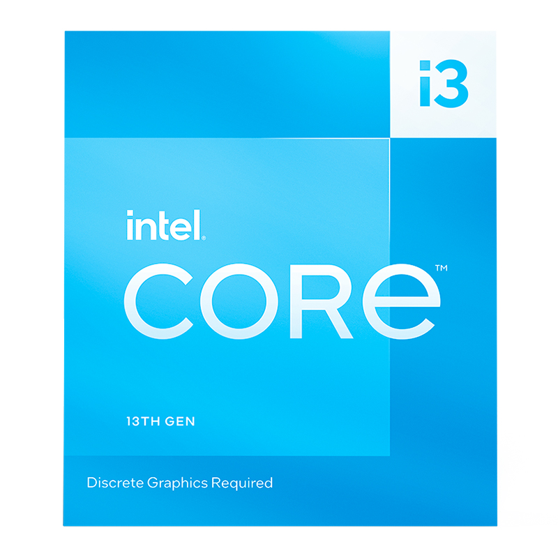 Open Box - Intel Core i3 13100F Quad Core LGA 1700 CPU Processor ...