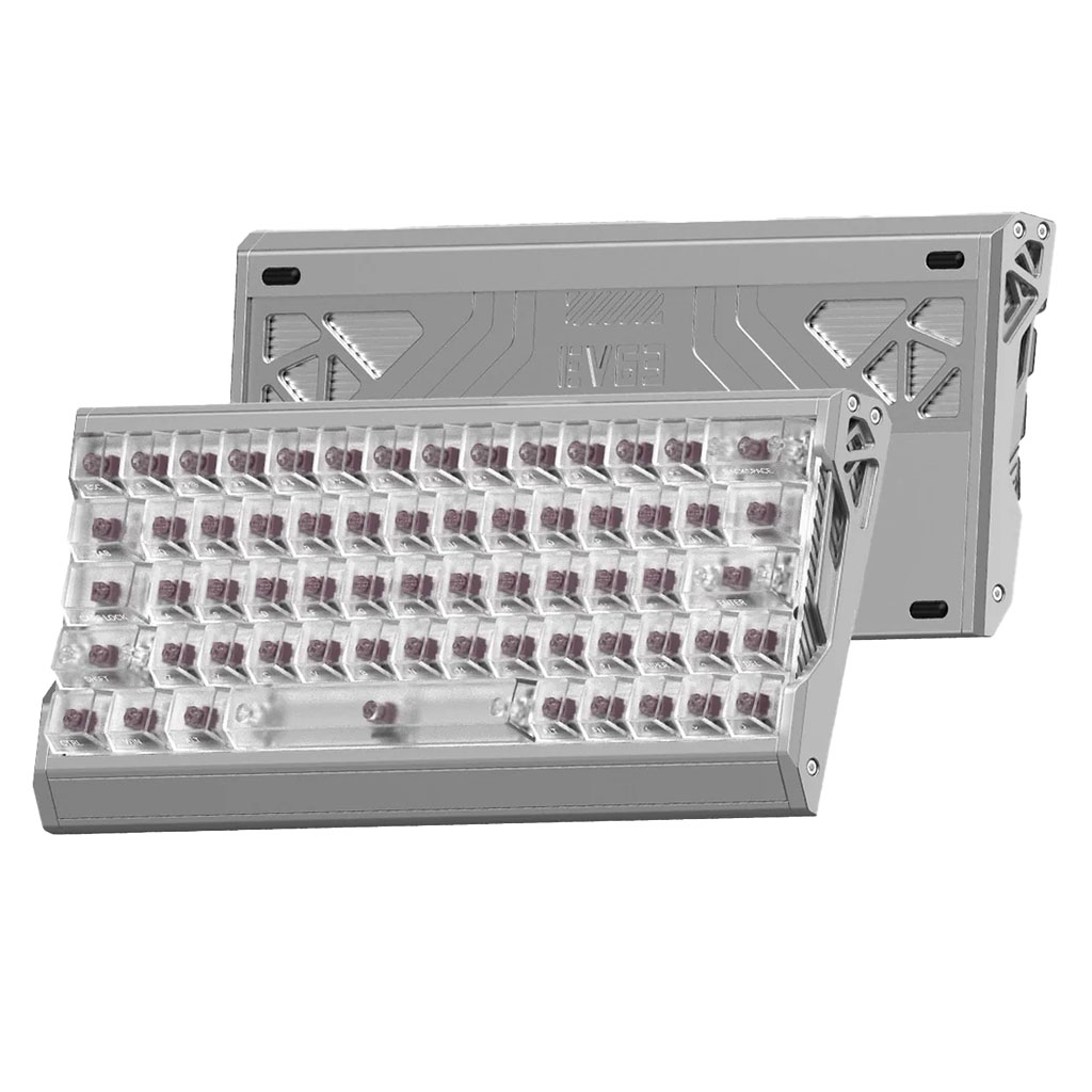 IQUNIX EV63 Hall Effect 8K RGB Wired Silver Blade RS Gaming Keyboard - Magnetic X Pro Switch ...