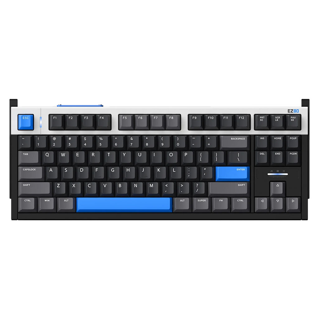 IQUNIX EZ80 Hot-Swappable Magnetic Switch HE Aluminum Blue Gaming ...