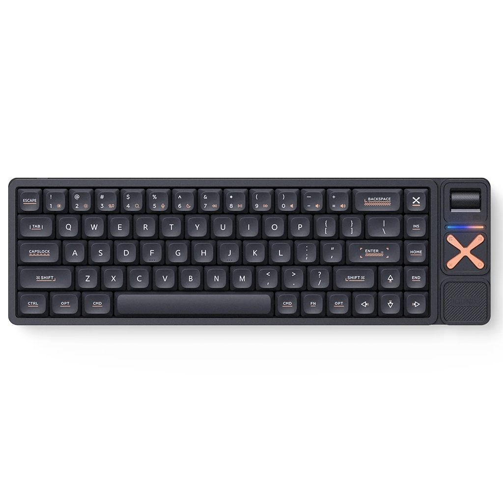 IQUNIX Magi65 Pro Black Low Profile Aluminum Wireless Mechanical ...