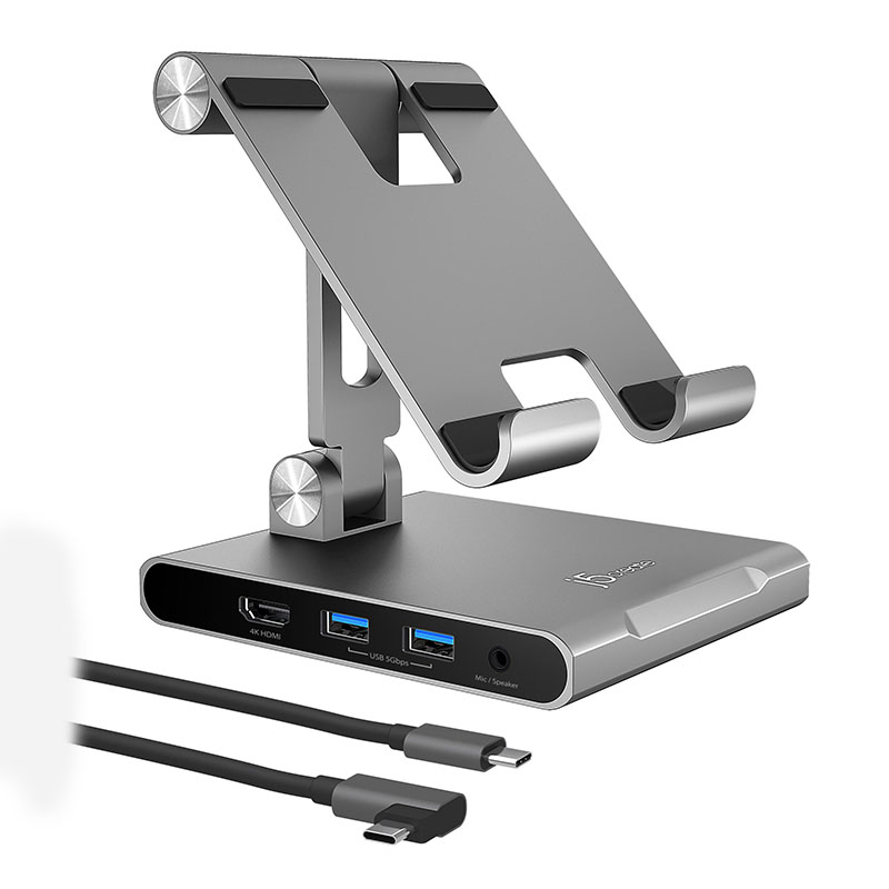 J Create Jts In Docking Station With Stand Pd W Pass Through Jts Mwave