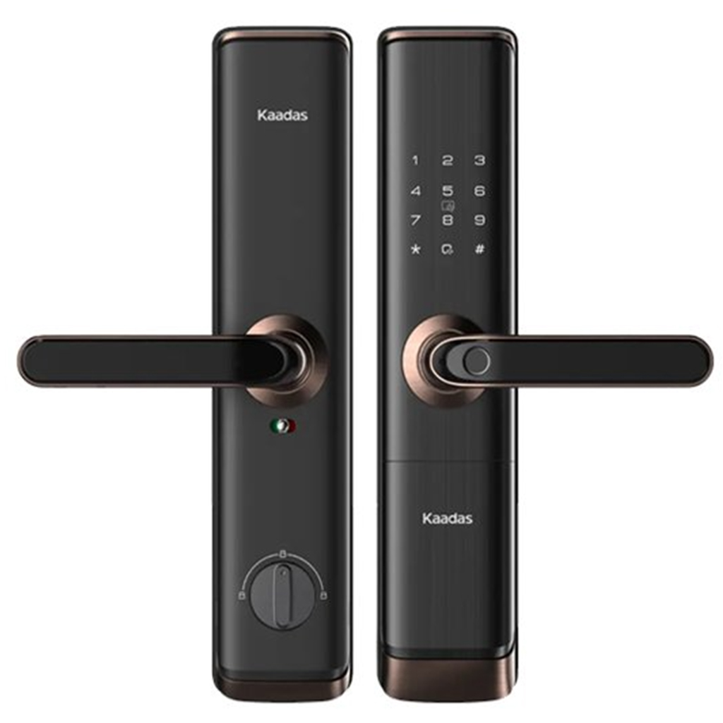 Kaadas S110-5W Lever Smart Door Lock WiFi - Copper - S110-5W-C | Mwave