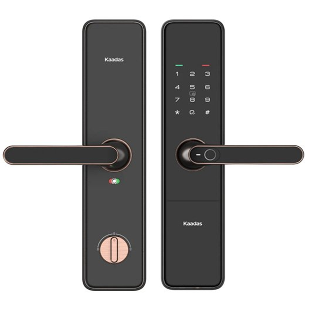 Kaadas S500-5W Lever Smart Door Lock WiFi - Copper - S500-5W-C | Mwave