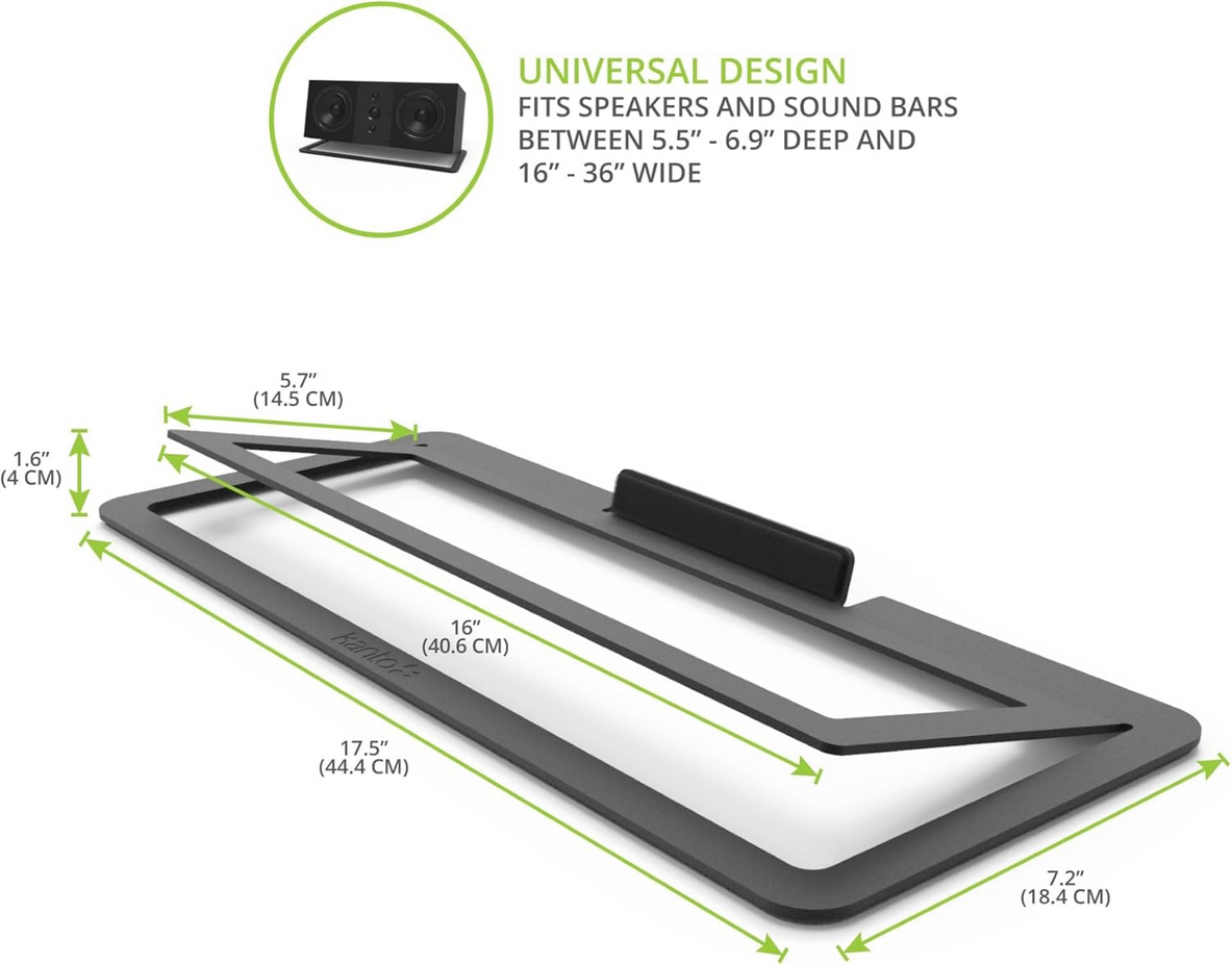 Kanto S10 Low-Profile Angled Speaker Stand - KO-S10 | Mwave