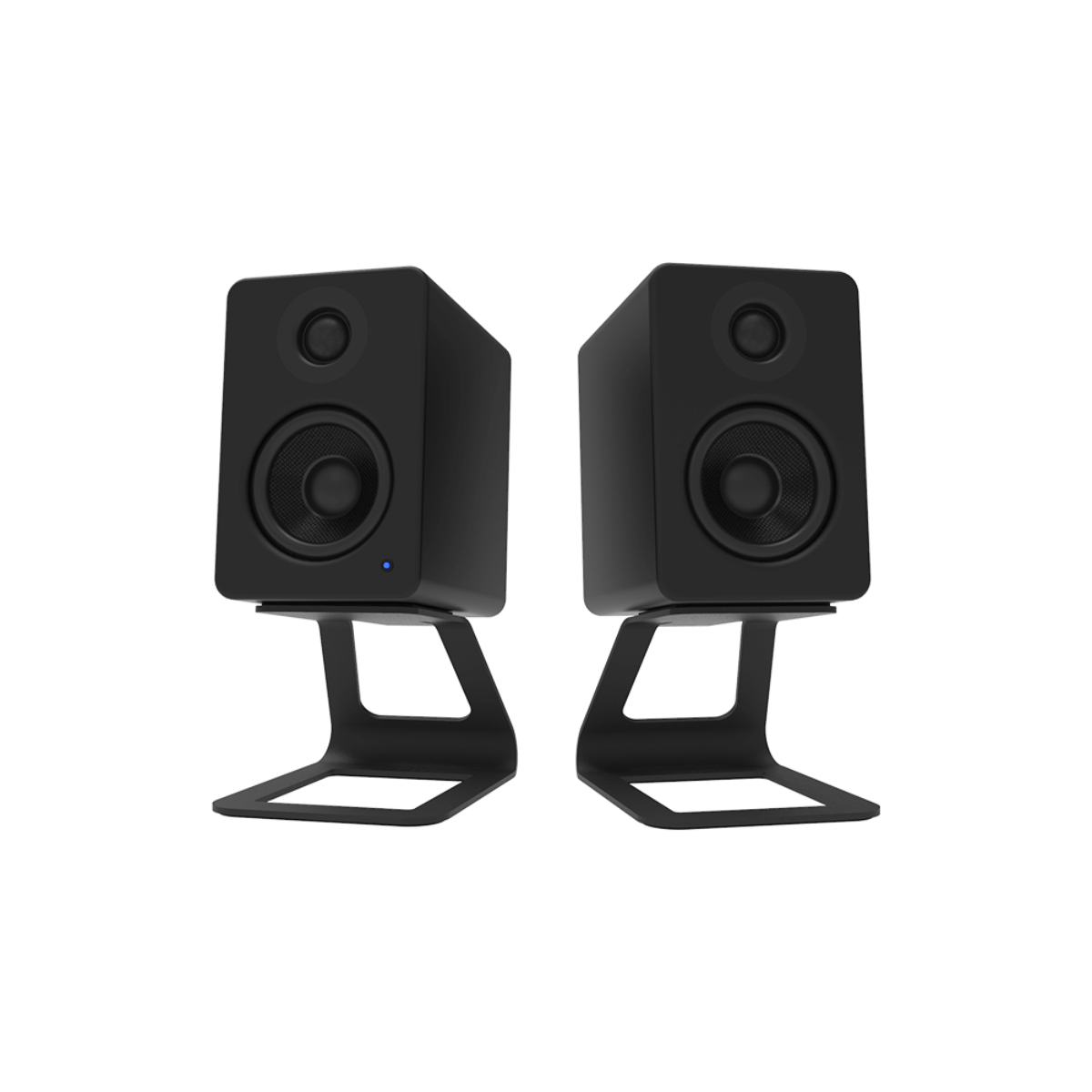 Kanto SE2 Elevated Desktop Speaker Stands - Pair - Black - KO-SE2 | Mwave