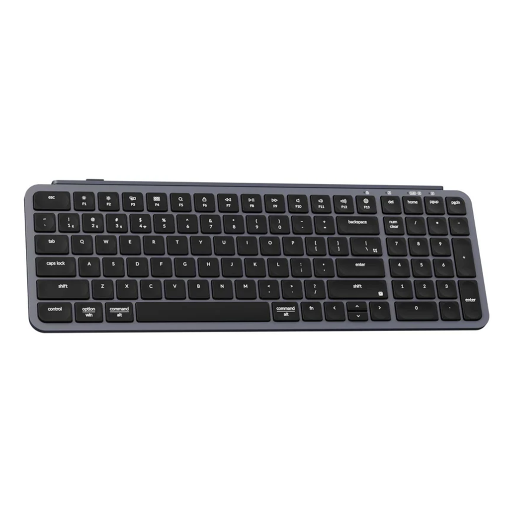 Keychron B2 Pro Ultra-Slim Wireless Keyboard - Space Gray - KBKCB2PK1 ...