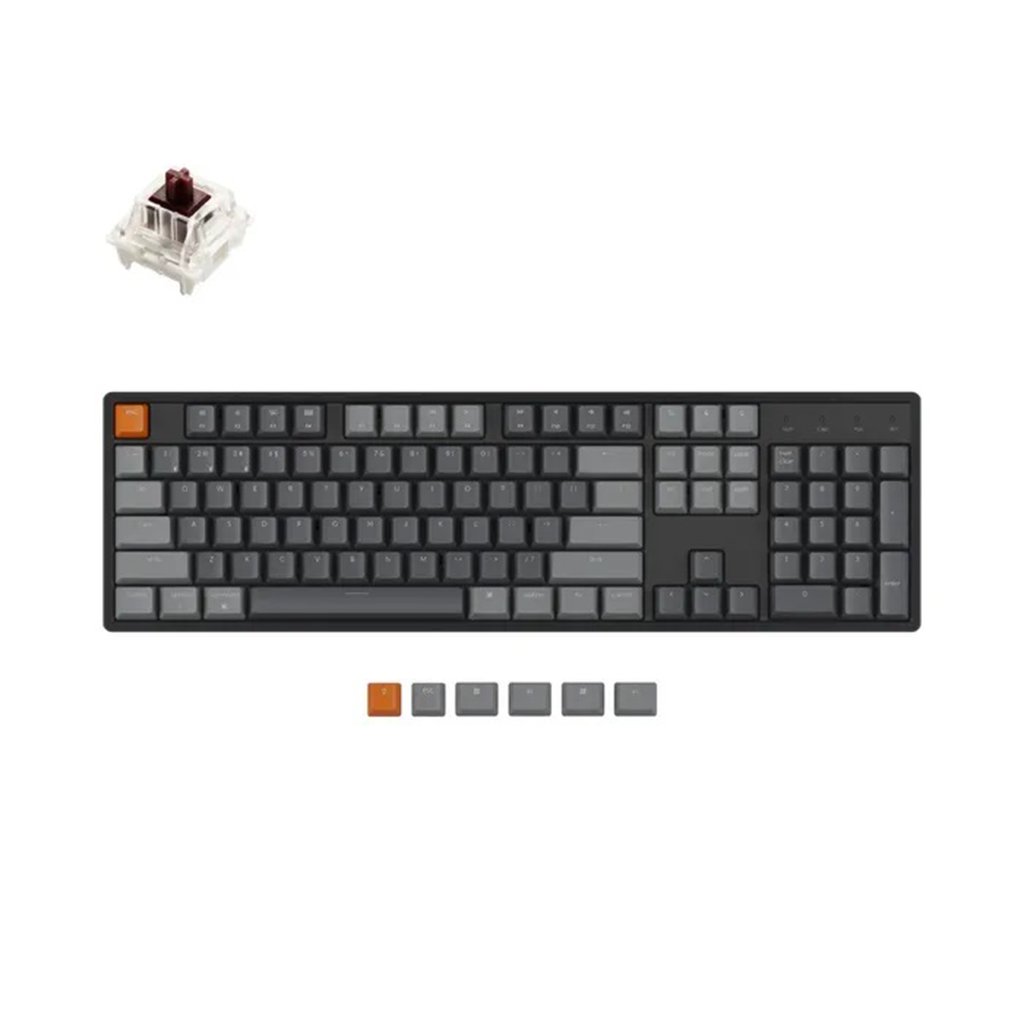Keychron K10 Wireless Hot-Swappable RGB Aluminium Mechanical Keyboard ...