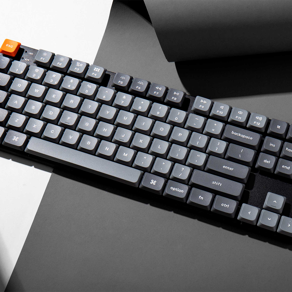 Keychron K1 MAX Low-Profile TKL Mechanical Keyboard - Gateron Brown ...
