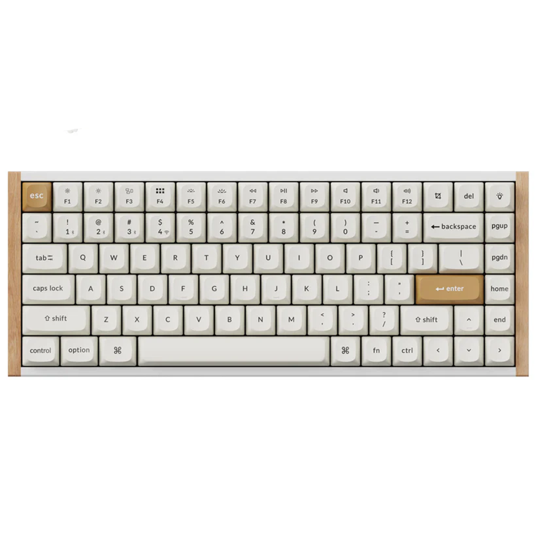 Keychron K2 HE White Wireless Magnetic Switch Custom Keyboard - Special ...