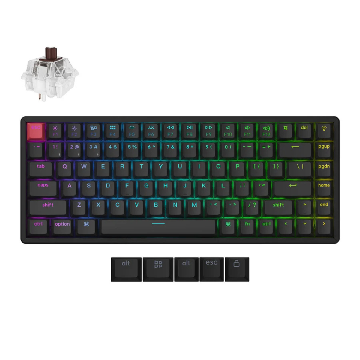 Keychron K2 QMK Wireless Mechanical RGB Keyboard V3 - Keychron Super ...