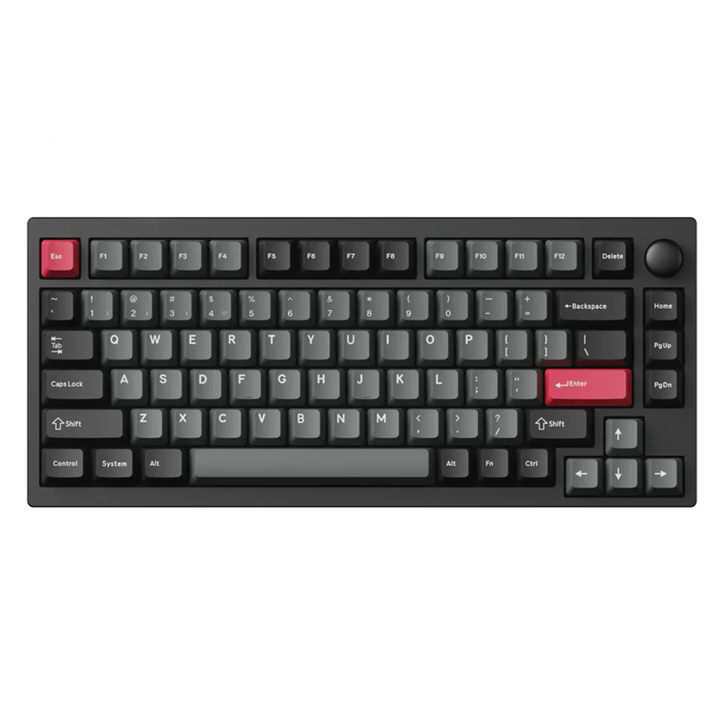 Keychron Lemokey P1 Pro Knob Black Wireless Mechanical Keyboard ...