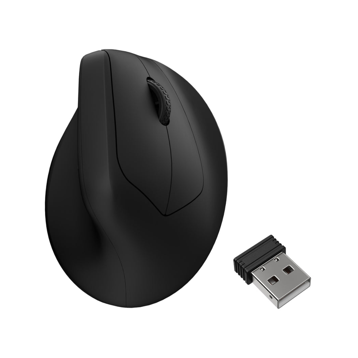 Keychron M5 Wireless Ergonomic Mouse - Black - MSKCM5A23 | Mwave