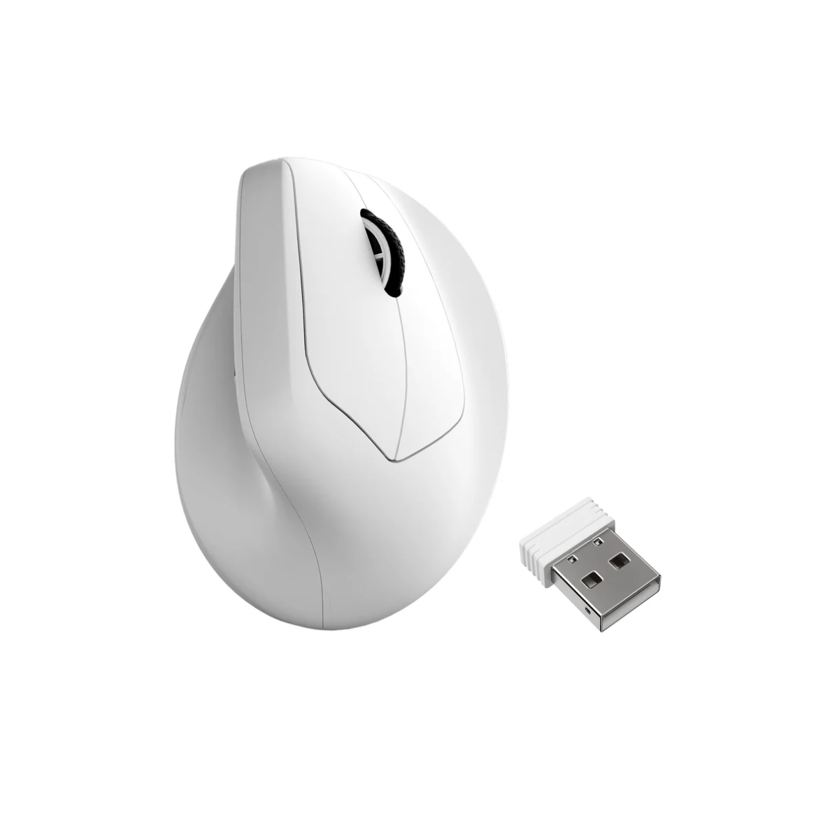 Keychron M5 Wireless Ergonomic Mouse - White - MSKCM5A24 | Mwave