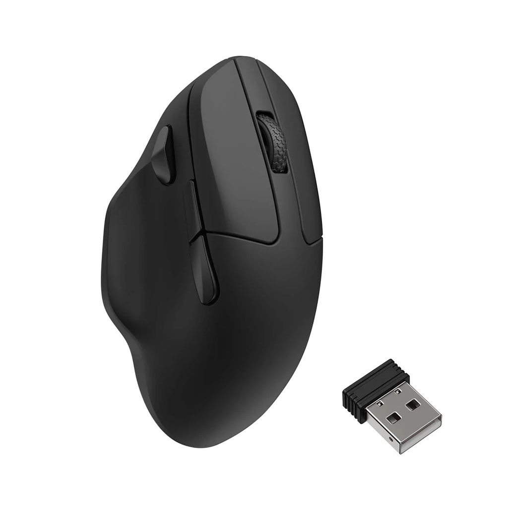 Keychron M7 8K Ergonomic Wireless Optical Mouse - Black - MSKCM7A23 | Mwave