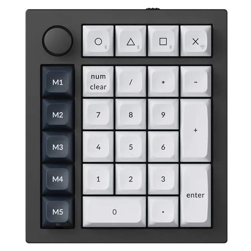 Keychron Q0 Max Hot-Swappable RGB Wireless Black Number Pad - Gateron ...