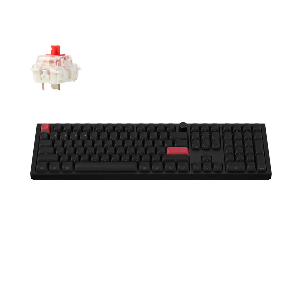 Keychron Q6 Max QMK/VIA Wireless Custom Mechanical Keyboard - Carbon ...