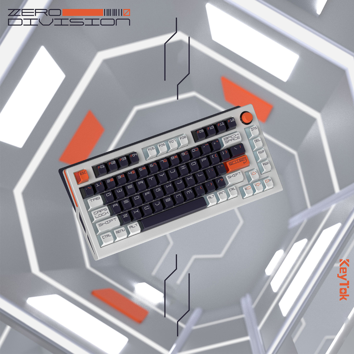 KeyTok Zero Division KOL Profile Dye-Sub KOL 142 Keycaps Set - KTZERO ...