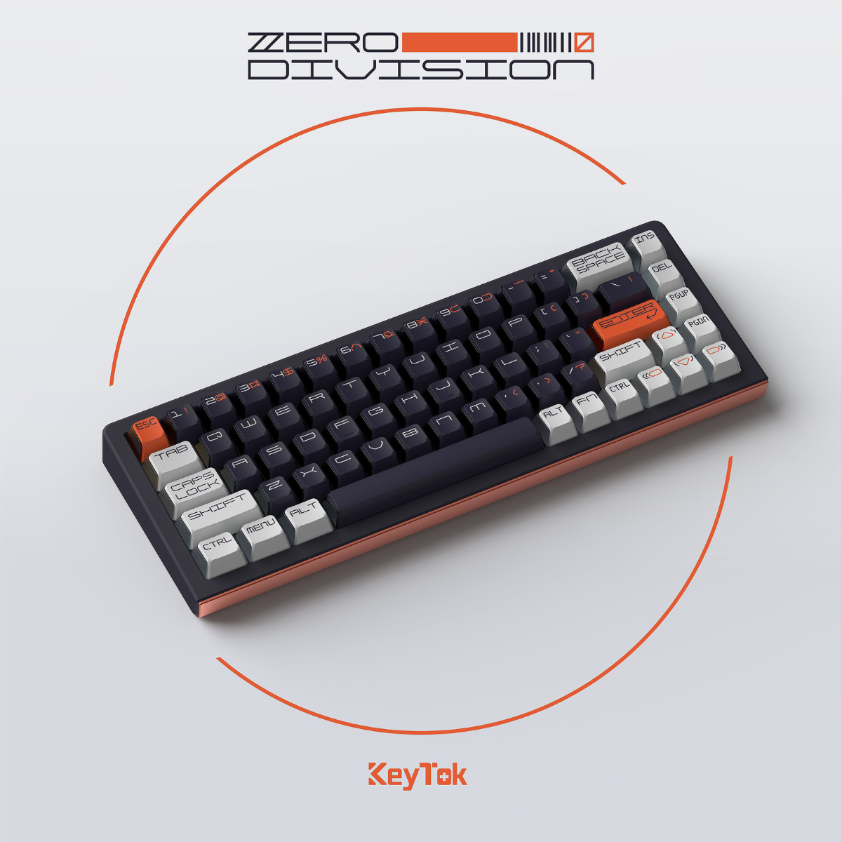 KeyTok Zero Division KOL Profile Dye-Sub KOL 142 Keycaps Set - KTZERO ...