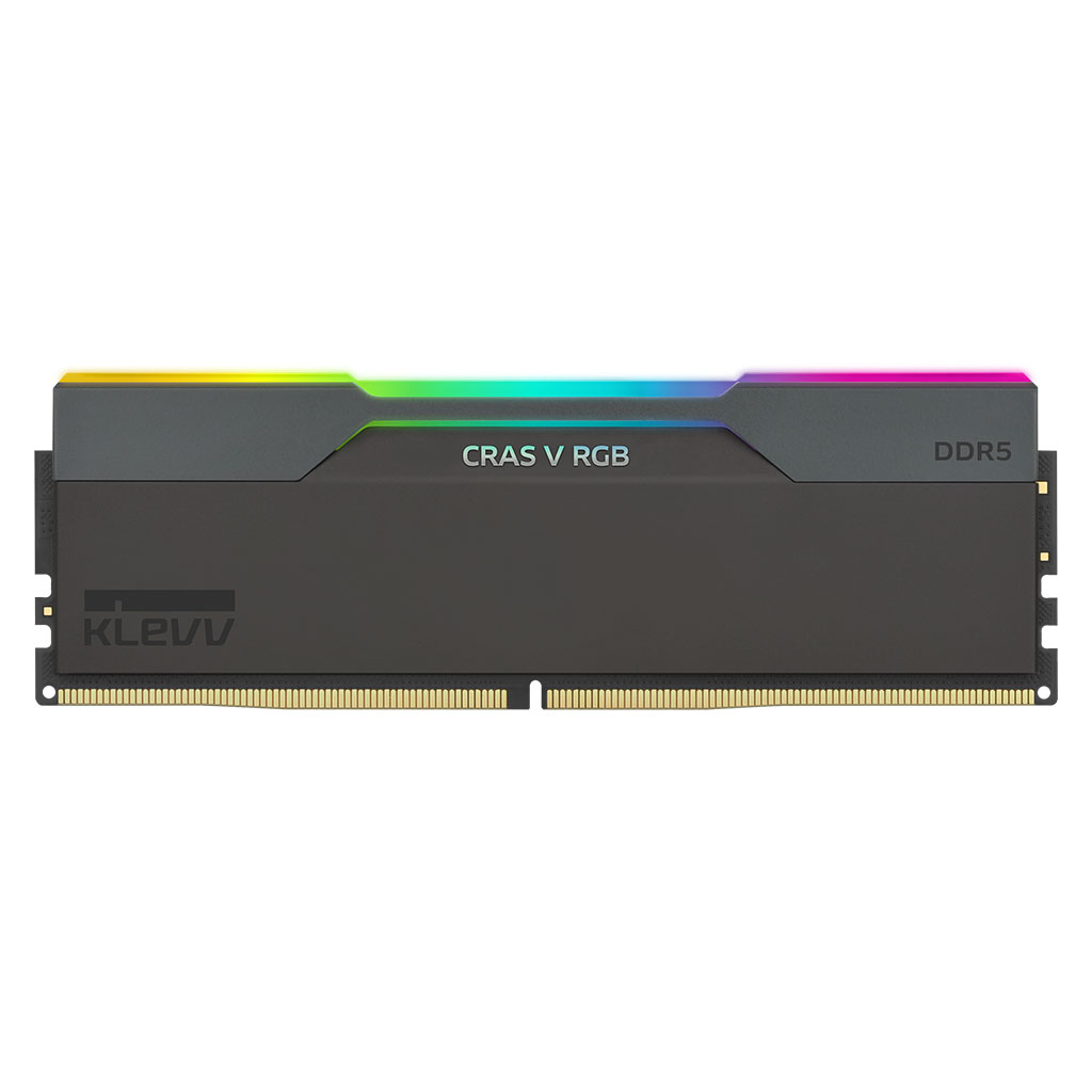 KLEVV CRAS V RGB 48GB (2x 24GB) DDR5 6000MHz C30 Desktop Memory - Black ...