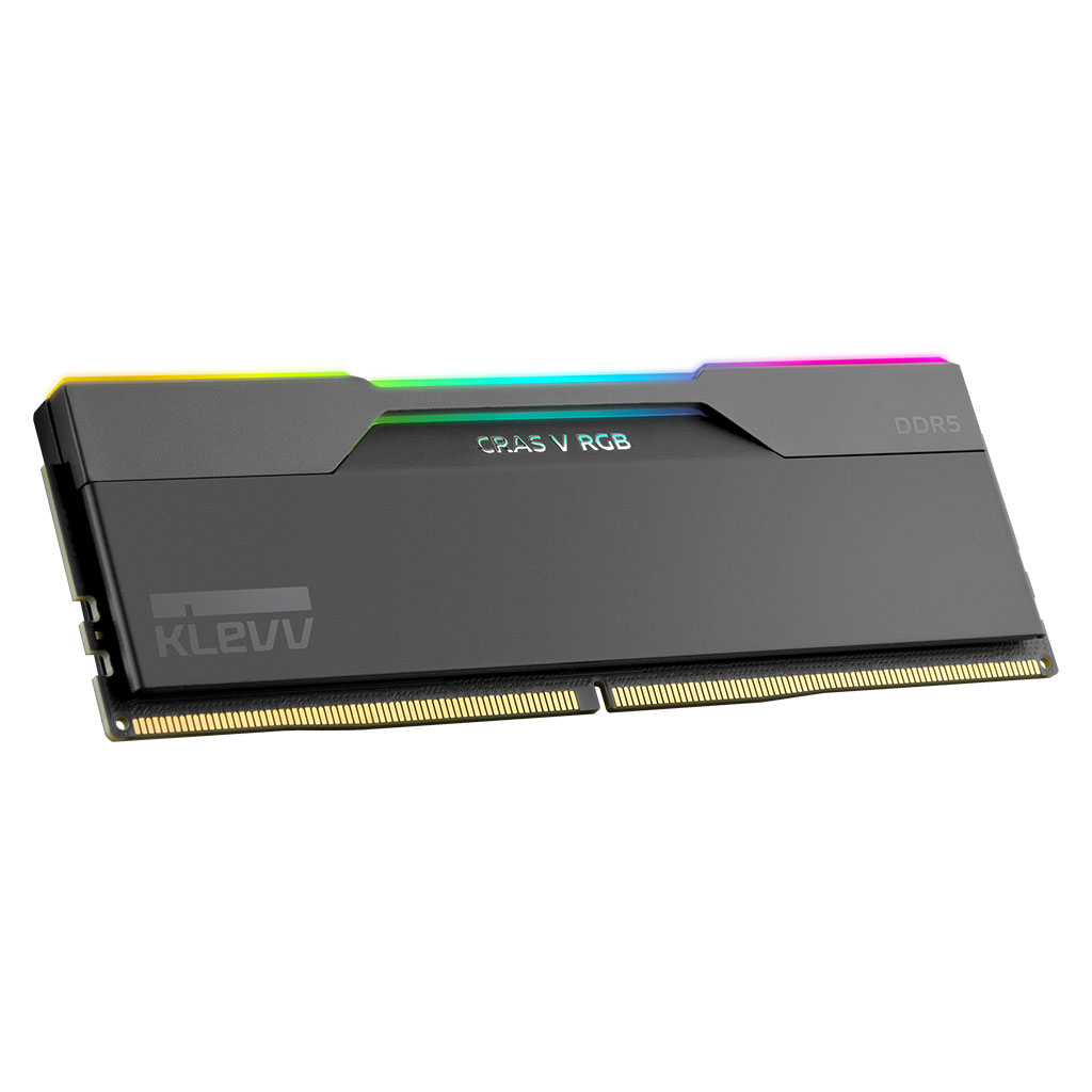 KLEVV CRAS V RGB 48GB (2x 24GB) DDR5 6000MHz C30 Desktop Memory - Black ...